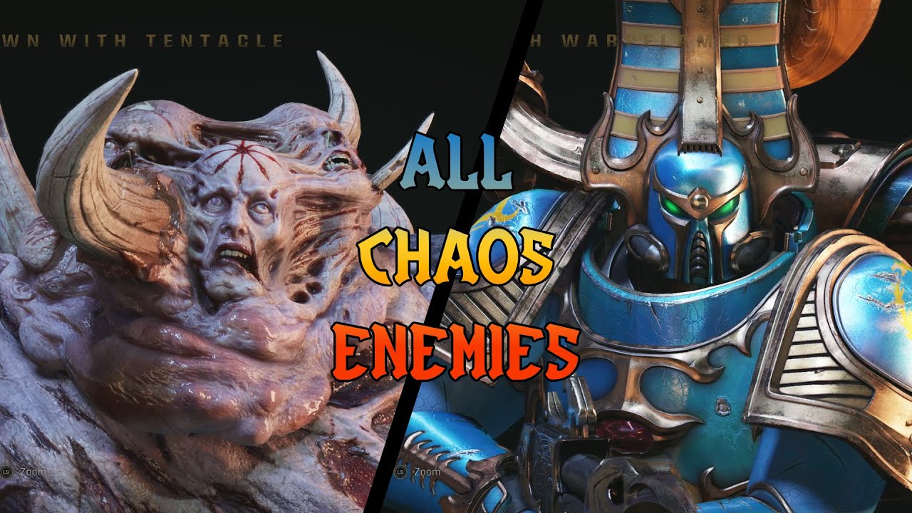 Overview EVERY CHAOS ENEMY • ALL CHAOS BOSS • THOUSAND SONS • Research ...