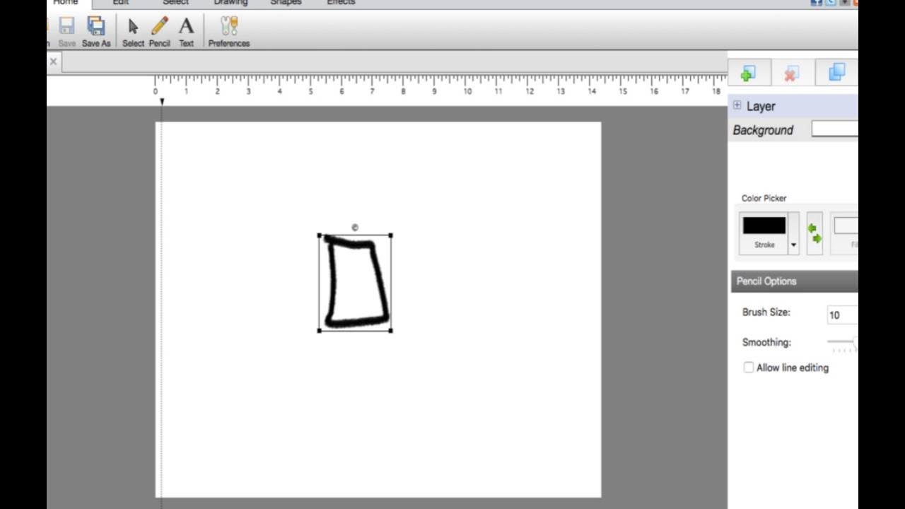 NCH Software -Draw pad- Tutorial - YouTube