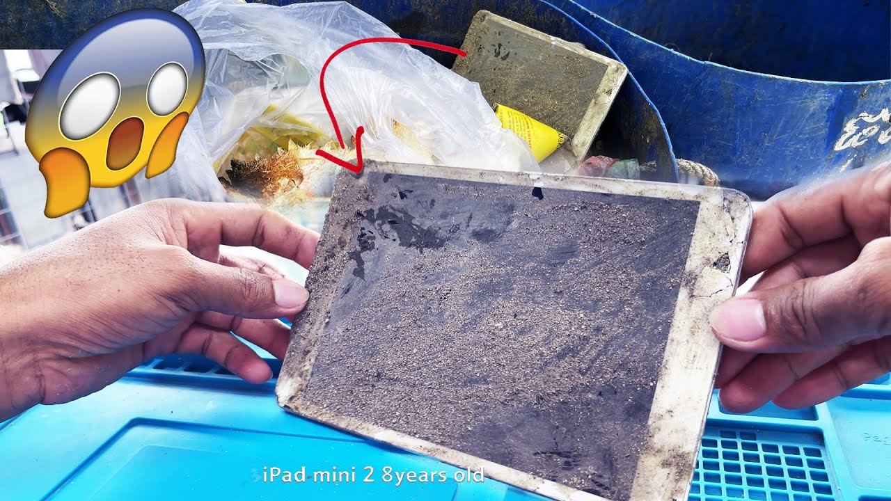 How To Restore Old abandoned iPad mini 2 | iPad Cracked Restoration ...