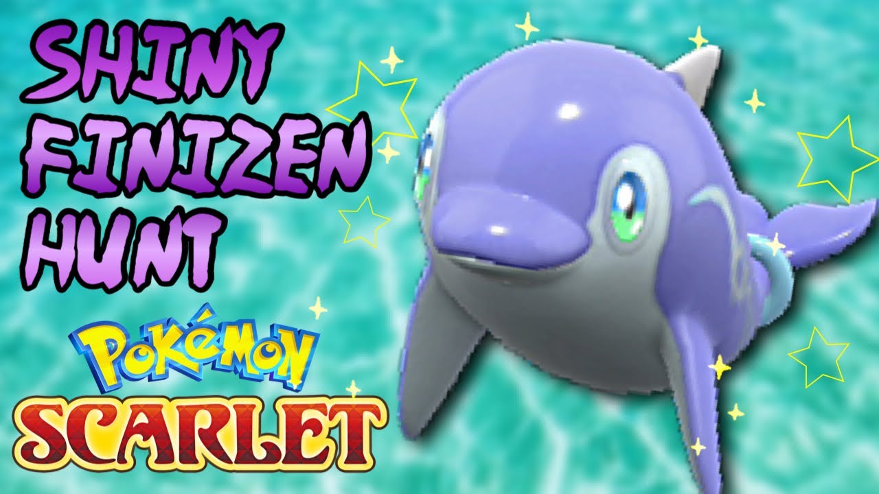 🔴 LIVE: Shiny Finizen Hunt! Pokémon Scarlet - YouTube