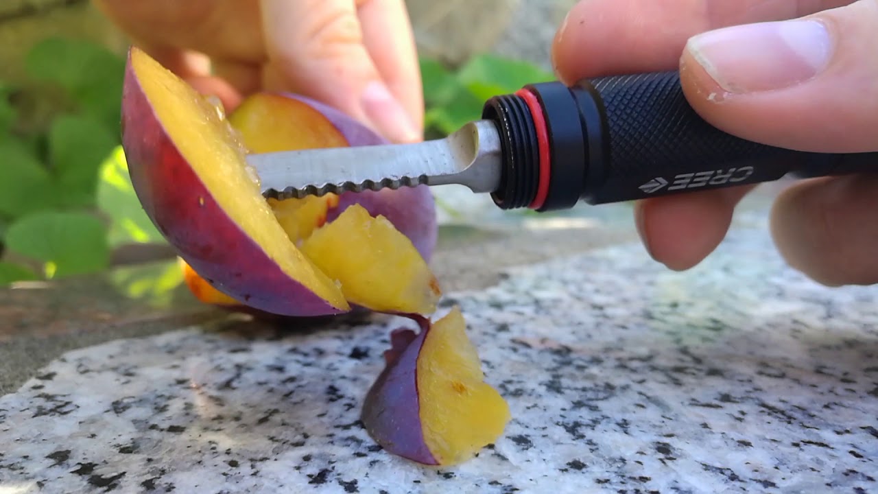 Multifunction Tactical Cree Torch Fleshlight Knife Pen Light - YouTube