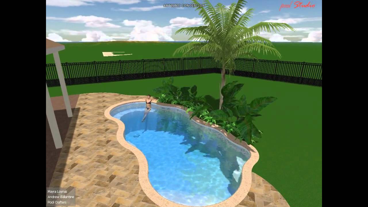 Pool Crafters- Viking Pool- Bermuda- Mayra Residence - YouTube