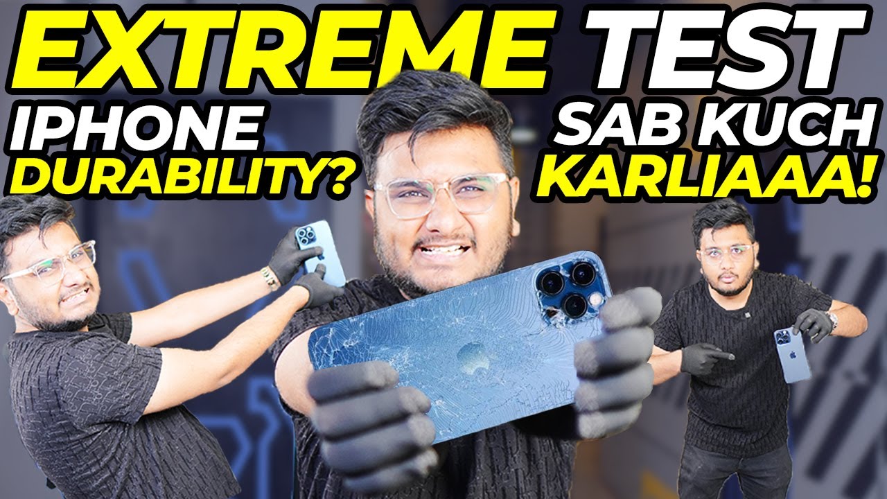 iPhone 15 Pro Max Durability Test | Drop Test, Flex Test And More ...