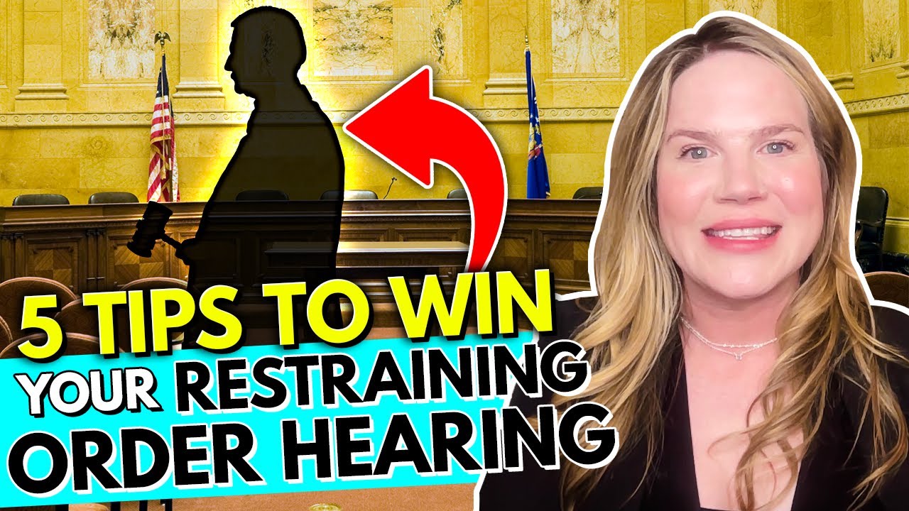 5 Easy Hacks to Win Your Restraining Order Hearing (+ FREE class on how ...