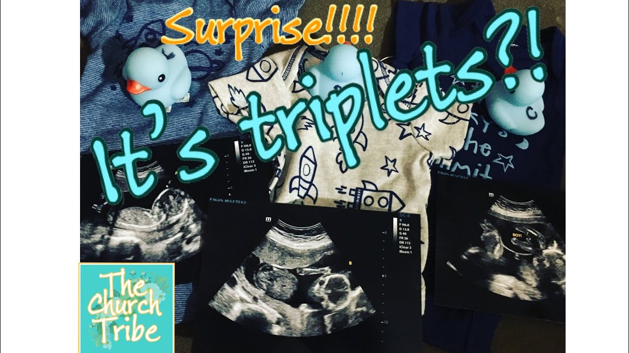 ITS TRIPLETS!! Surprising our family - YouTube