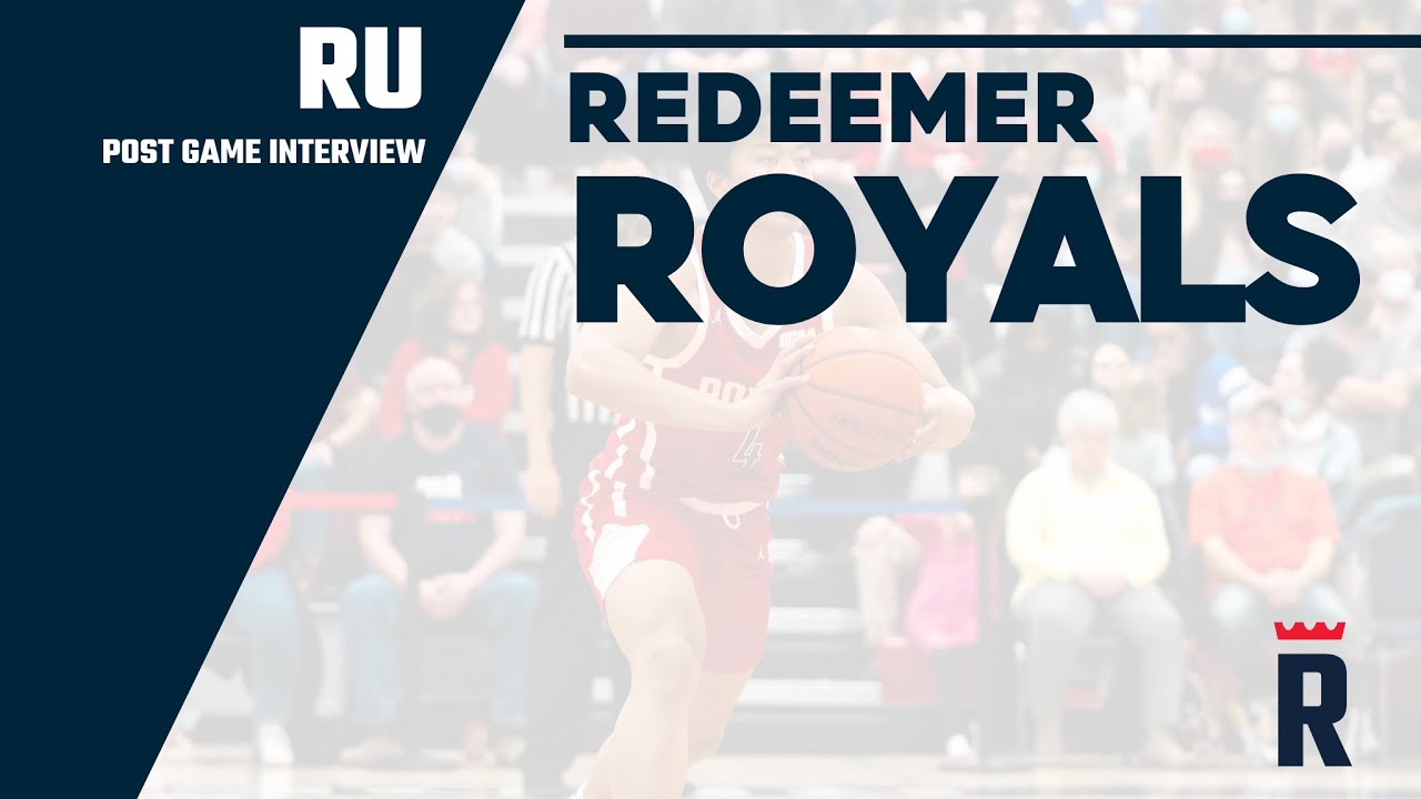 Men's Basketball Post Game Interview - Redeemer vs. Lambton - Feb.9 ...