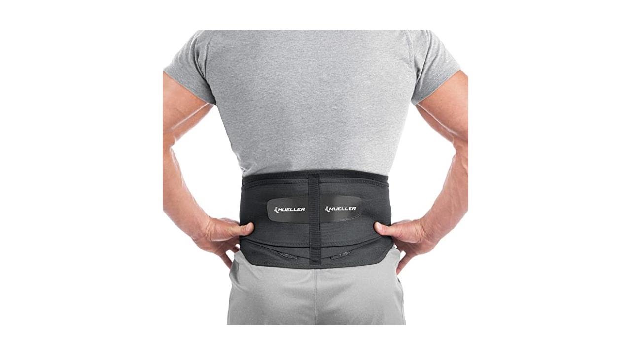 Mueller Lumbar Support Removable Regular Review - YouTube