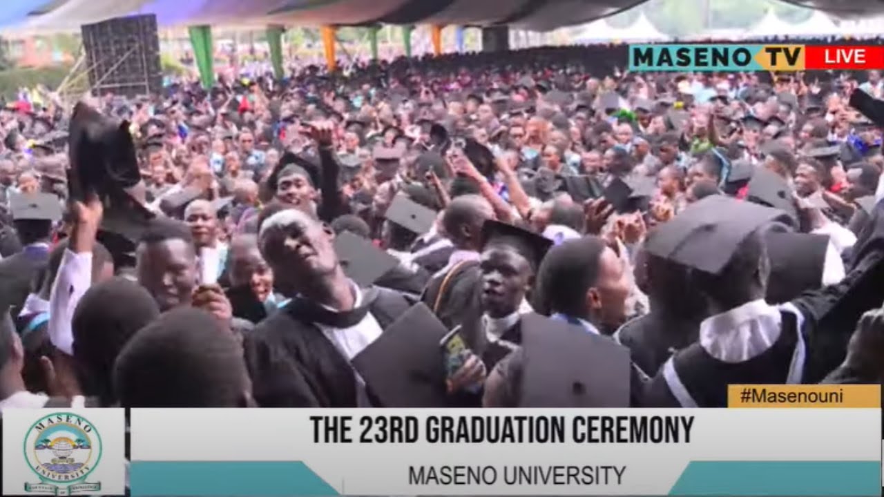 Maseno University 23rd Graduation Live Money Reference