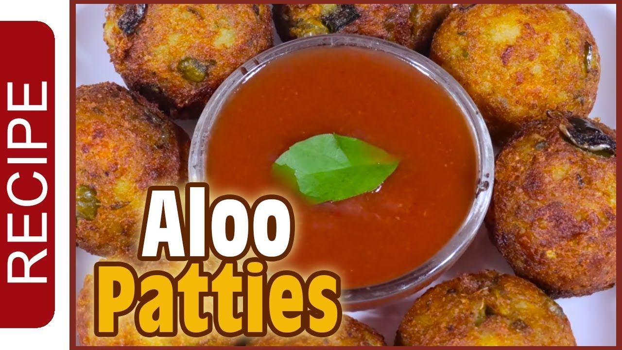 Aloo Patties Recipe - आलू पेटिस - How To Make Aloo Patties At Home ...