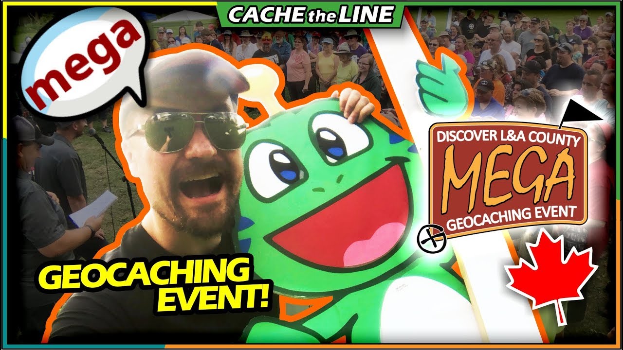 Rockin' the DLA2018 Mega Event on International Geocaching Day! - YouTube