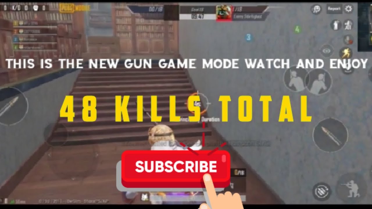 FIRST time playing new Gun Game mode in PubG Mobile - 48 kills total ...