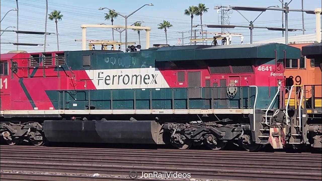 11/30/24 Pre: Looking at the power spotted at BNSF's Commerce yard-8 ft. FXE 4641 - YouTube