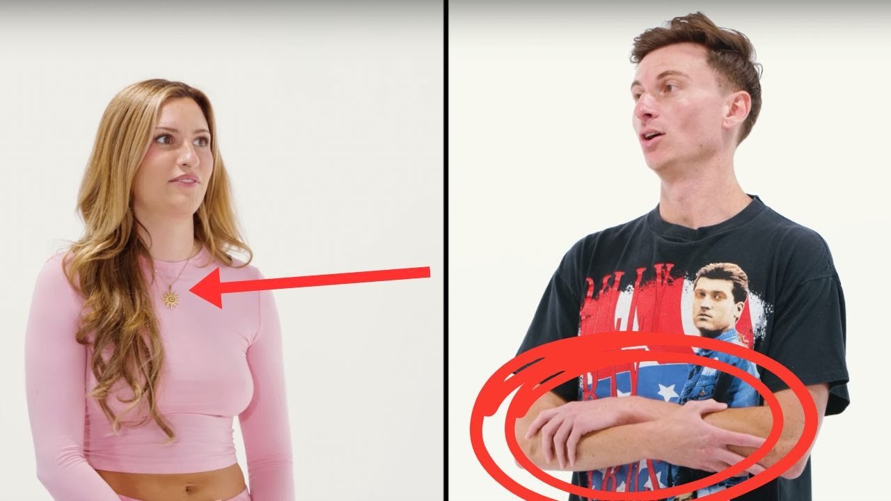 Blonde Bombshell Plays Real Life Tinder - Body Language 11 - YouTube