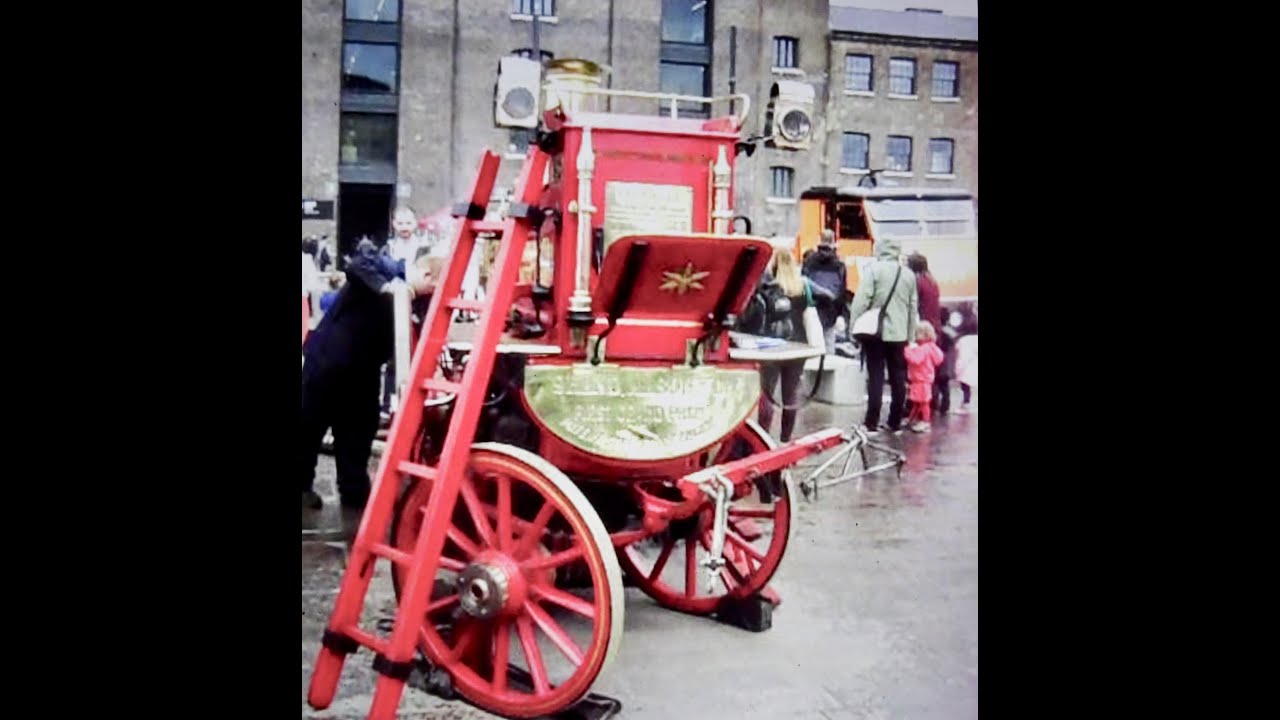 1880 Shand Mason 'Victoria' vertical steam fire engine #120 - YouTube
