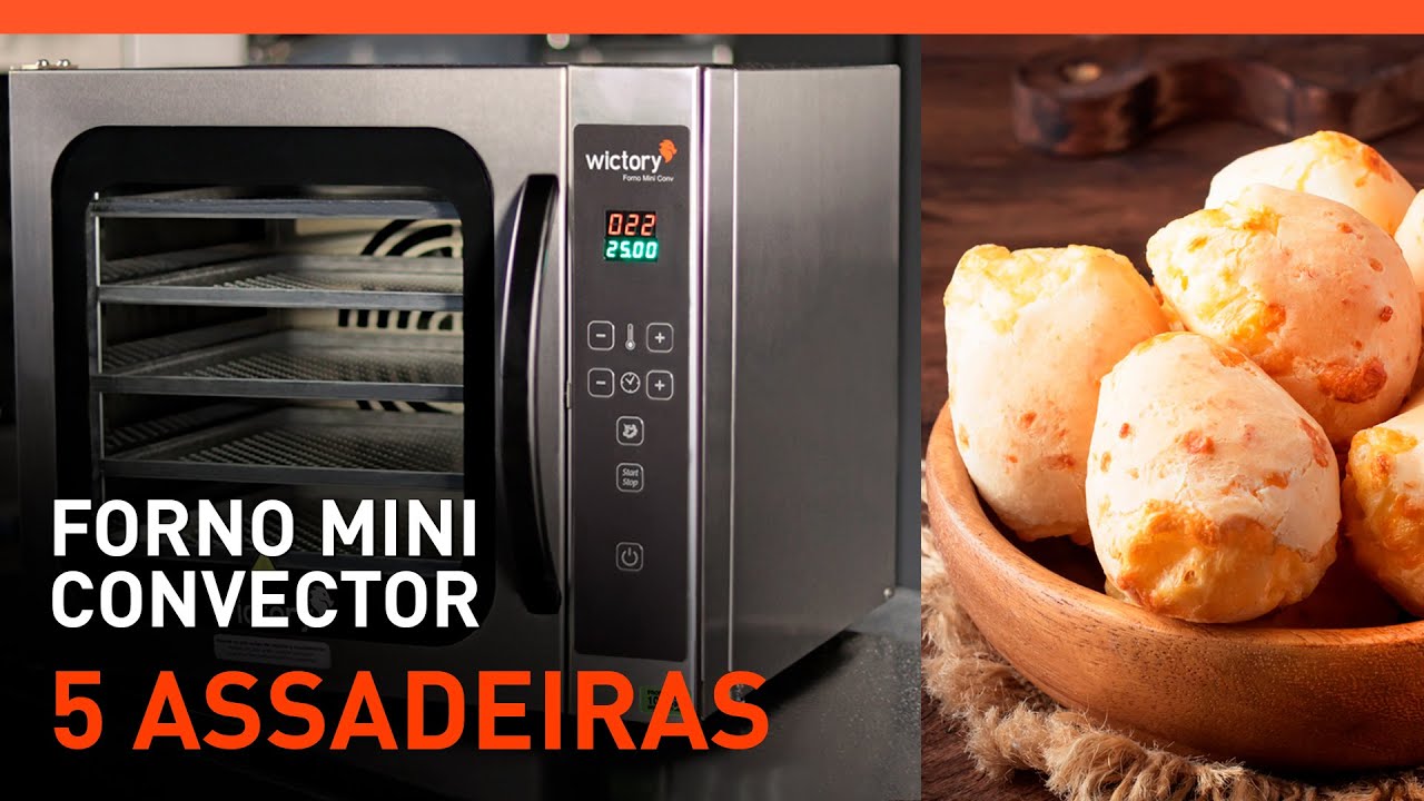 Forno Mini Convector 5 assadeiras | Wictory - YouTube