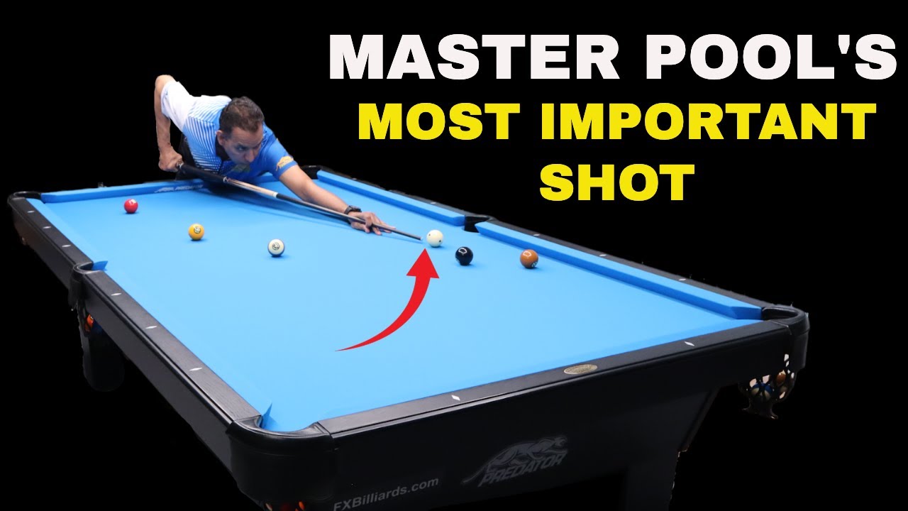 Perfect Six Foot Stop Shot ~ A Must Have Pool Shot (Free Pool Lessons ...