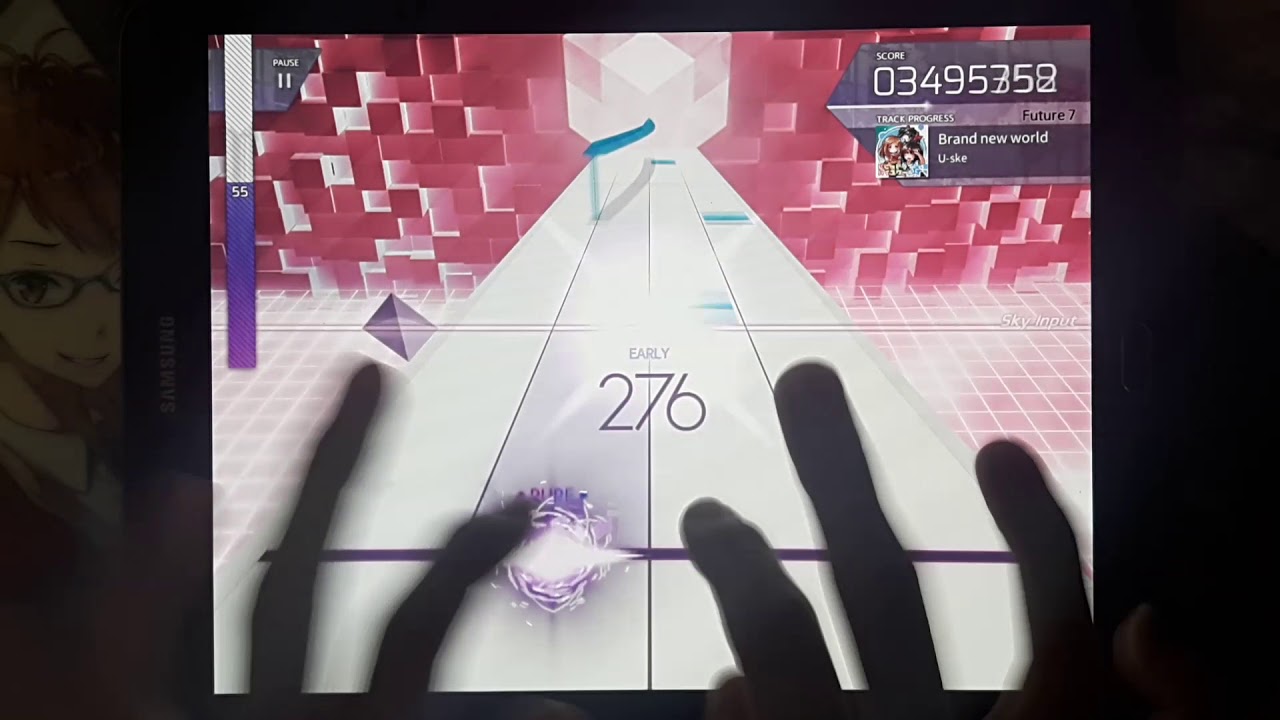 【Arcaea】「Brand new world」Lv7 Future PURE MEMORY - YouTube