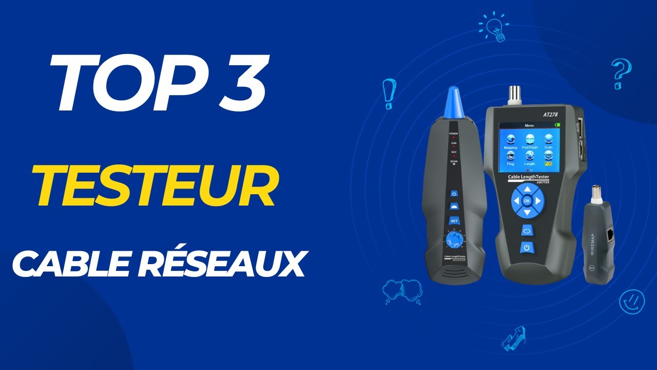 meilleur testeur de cable réseaux: notre comparatif 2025 - YouTube