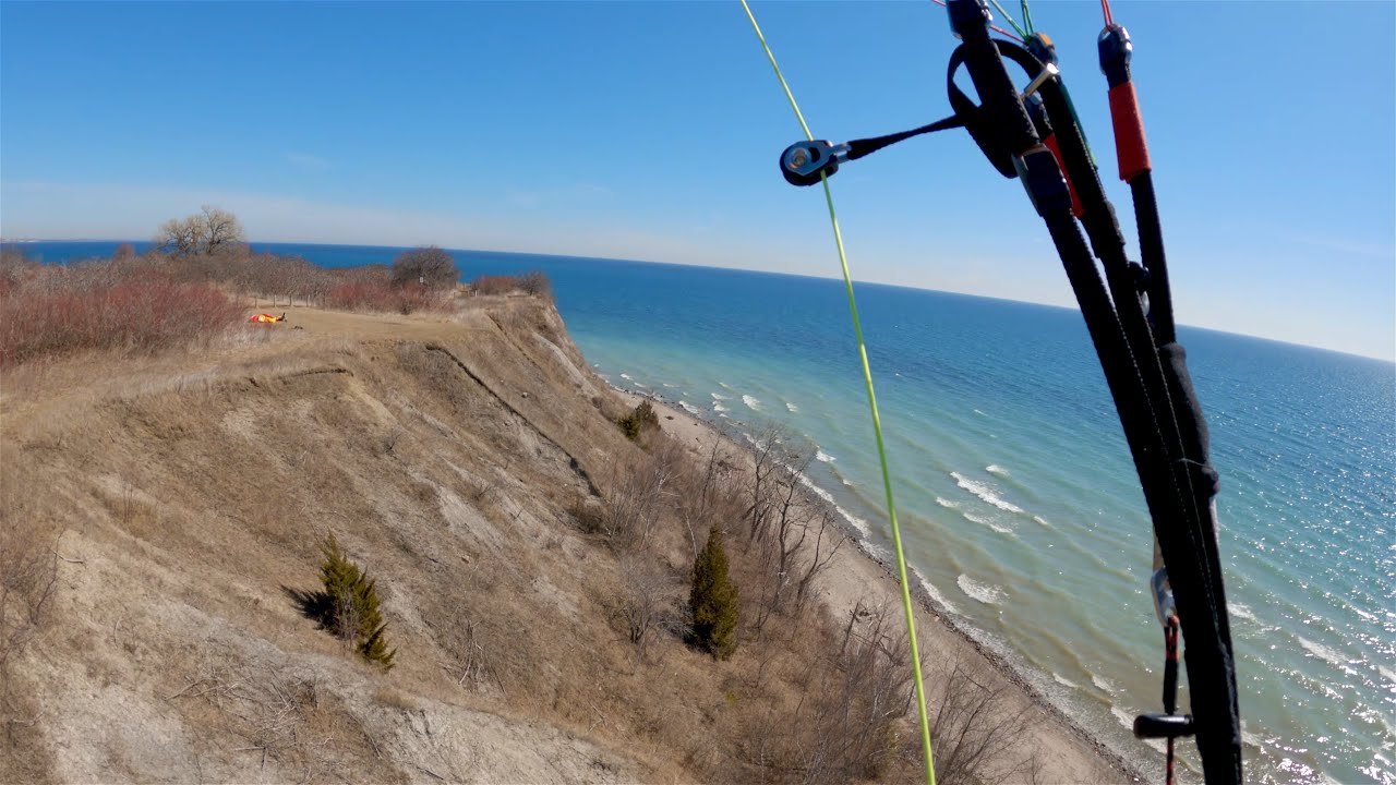 Paragliding in Scarborough, Ontario, Canada - East Point Park - South ...