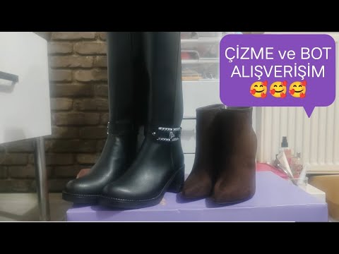 ALIŞVERİŞ‼️YENİ ALDIĞIM BOT VE ÇİZMELERİM🥰🥰 ERBİLDEN AYAKKABI ALIŞVERİŞİM 🥰🥰🥰#bot#çizme#uygunfiyatlı