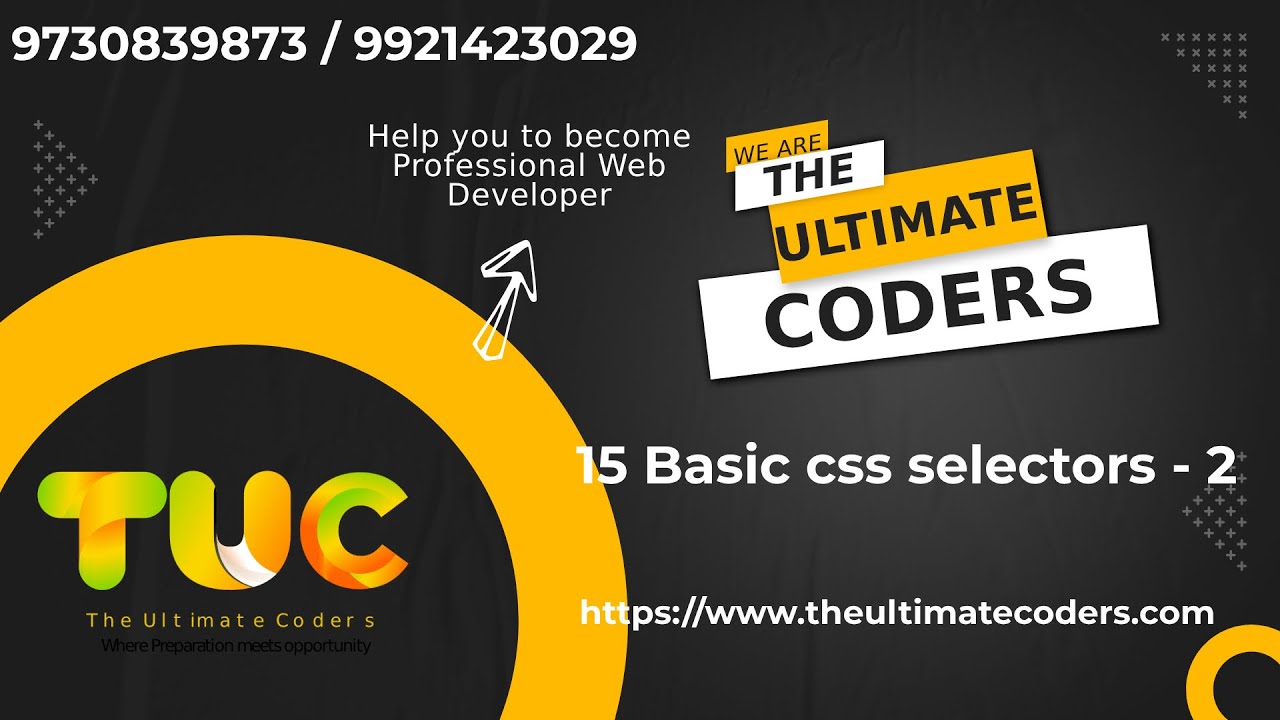 14 Basic Css Selectors 2 - YouTube