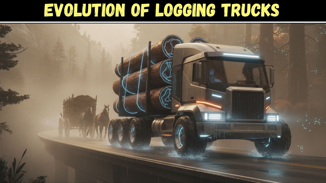 How Logging Trucks Became Forest Monsters | 120 Years The Insane ...