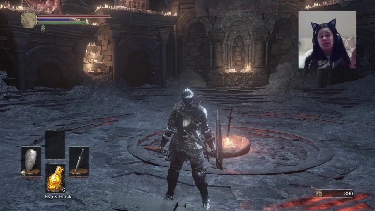 Dark Souls 3 - Tree Boss, call me maybe? - YouTube