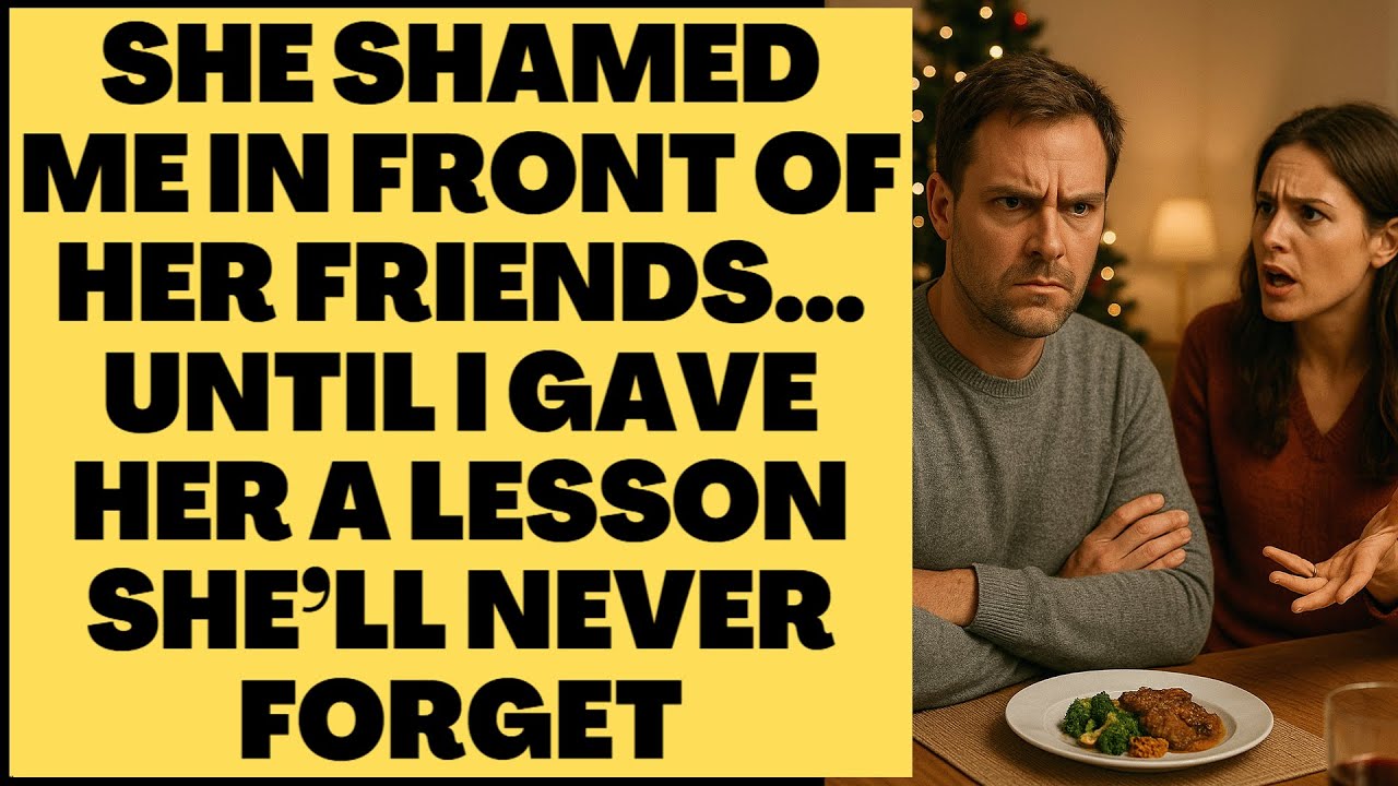 She Shamed Me in Front of Her Friends… Until I Gave Her a Lesson She’ll ...