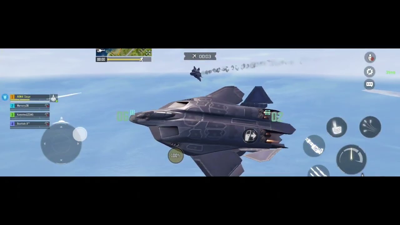 Jackal Fighter Jet Gameplay (Cod Mobile) Battle Royale - YouTube