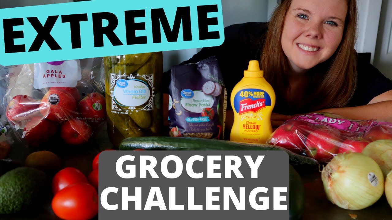 EXTREME budget challenge || July, Week 3 || Grocery Haul and Meal Plan ...