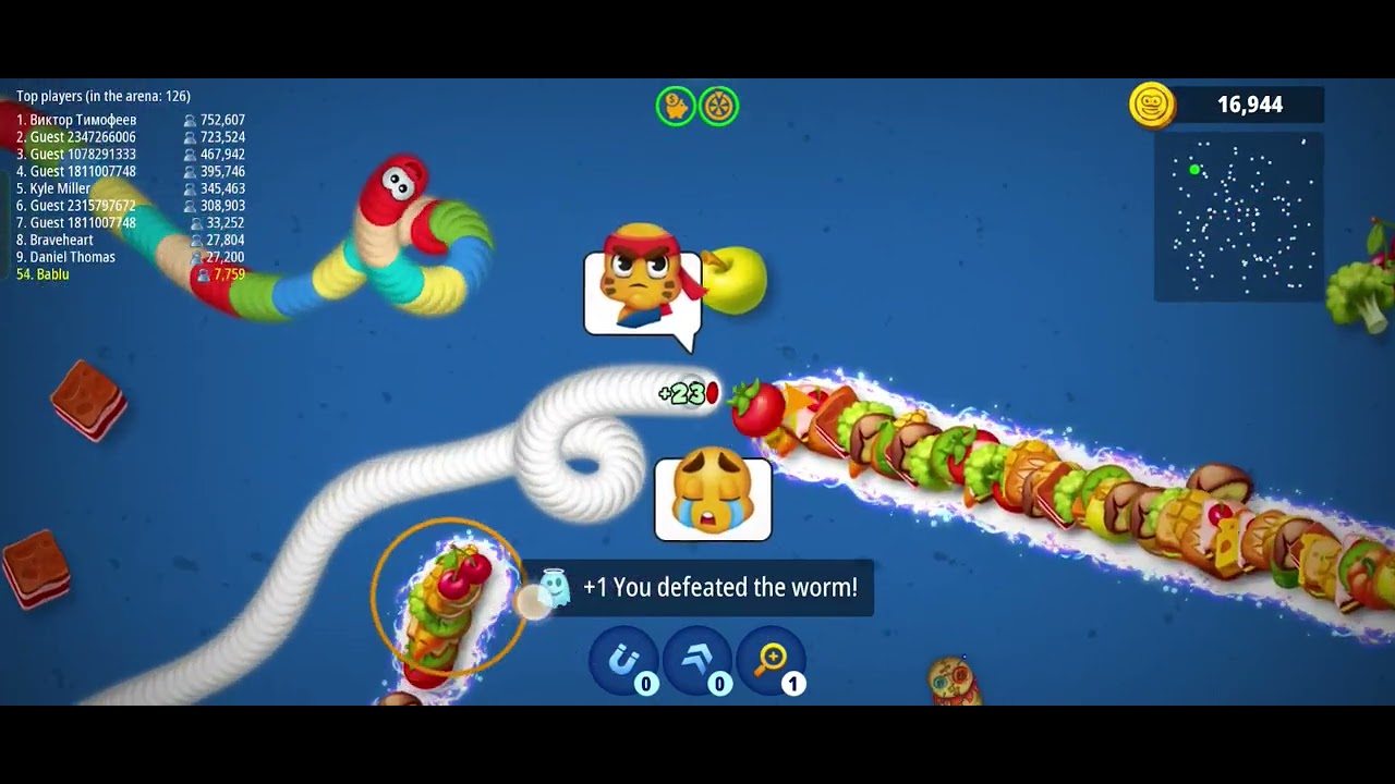 worms zone#snakelite - YouTube
