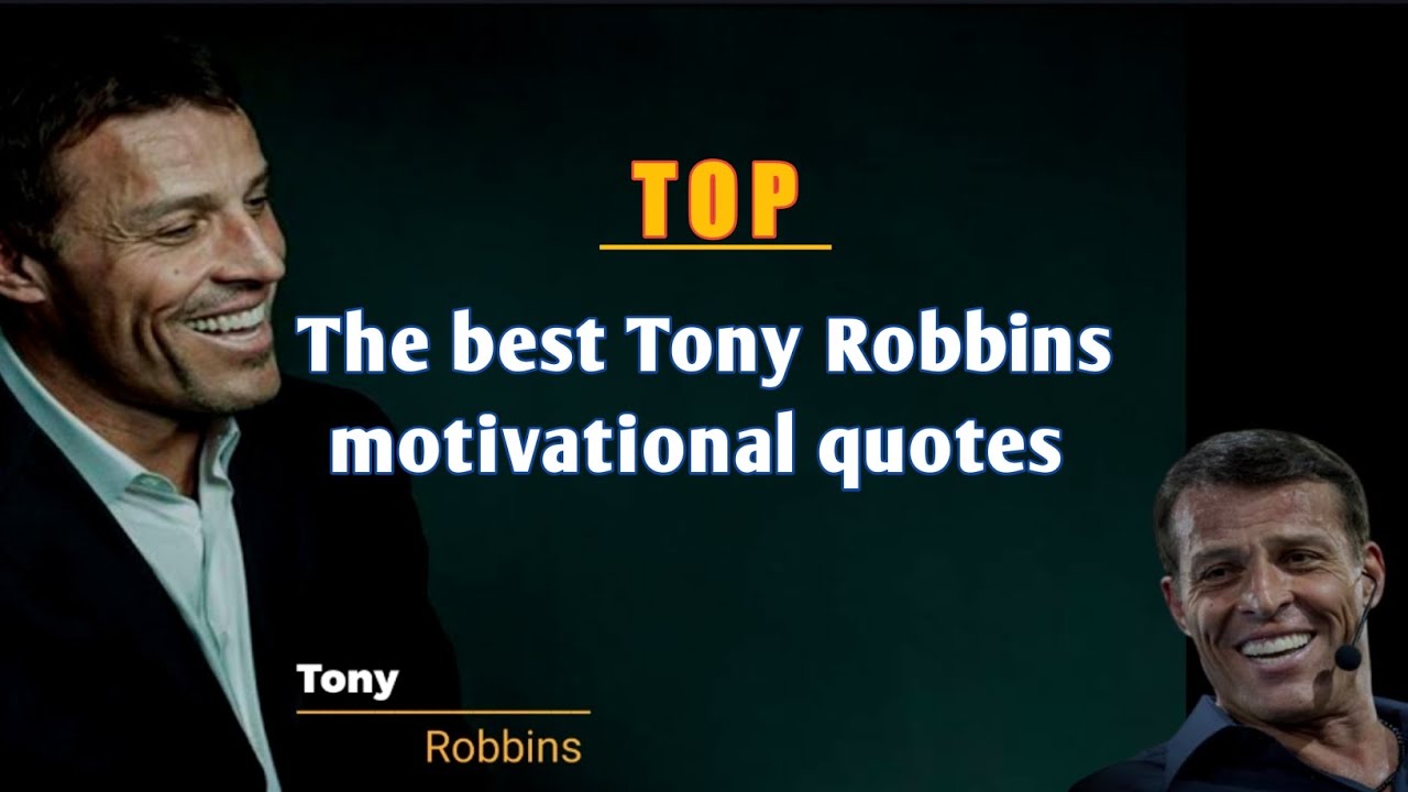 Top 10 Tony Robbins motivational quotes 🔥 - YouTube