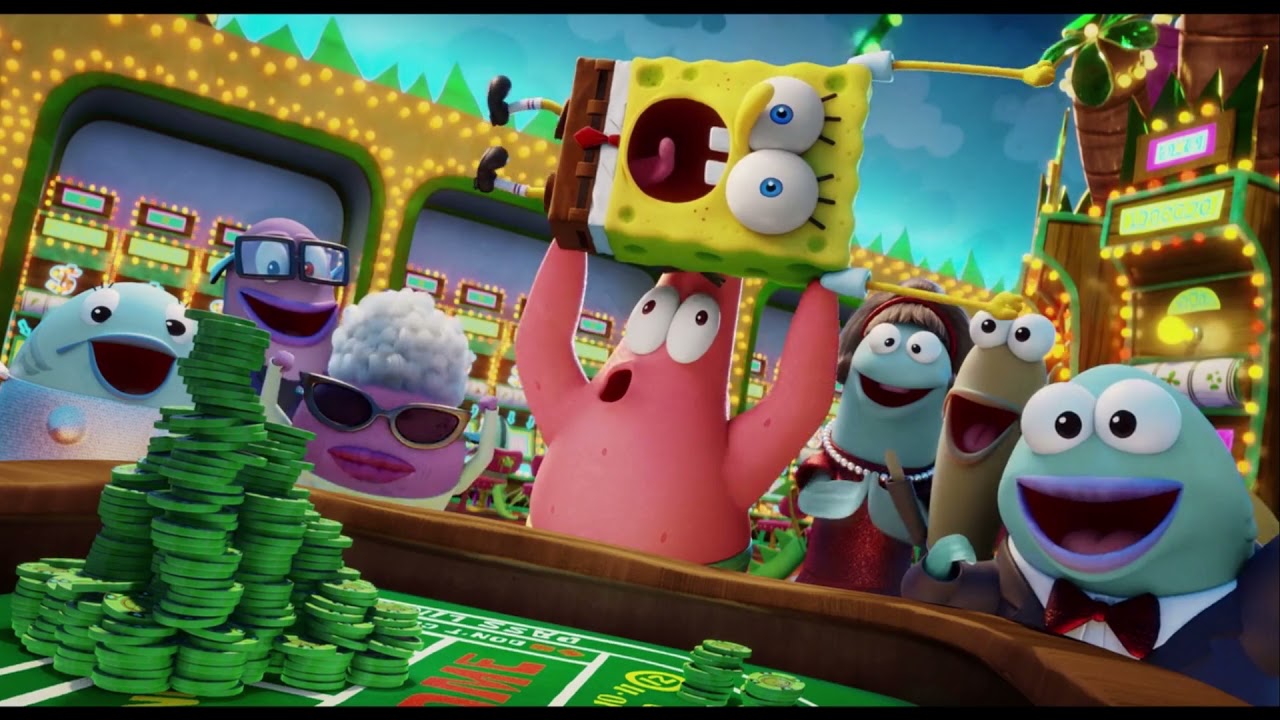The Spongebob Movie: Sponge on the Run - Playing at the Casino - YouTube