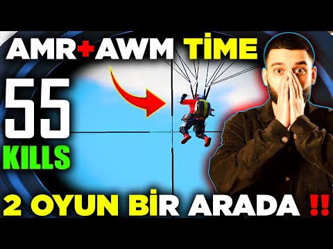 AWM AMR HOQQA TİME 😎!! BOL KİLLİ 2 MAÇ BİR ARADA 😍!! PUBG MOBİLE ...