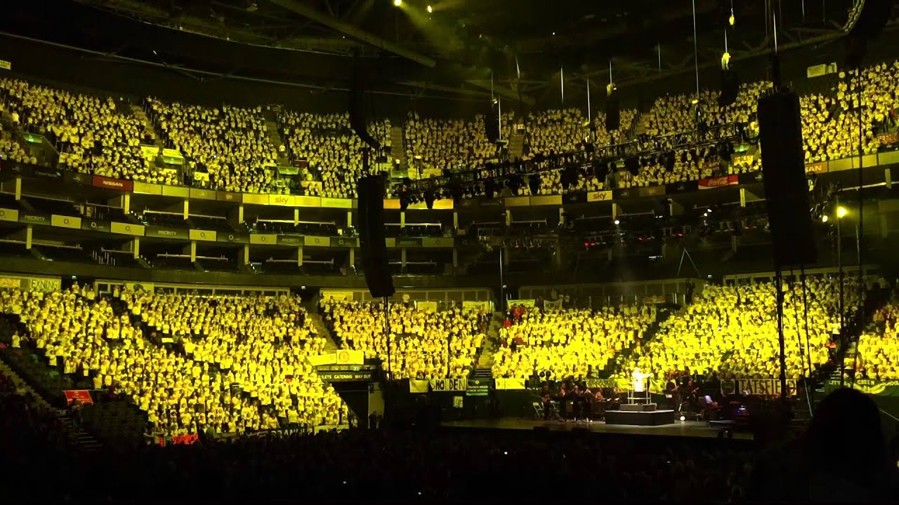 The power in me, O2 Arena London, Young Voices Choir 2016. - YouTube