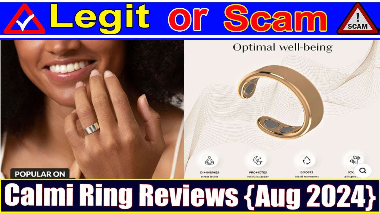 Calmi Ring Reviews (Aug 2024) Watch the Video & Know Scam or Legit ...