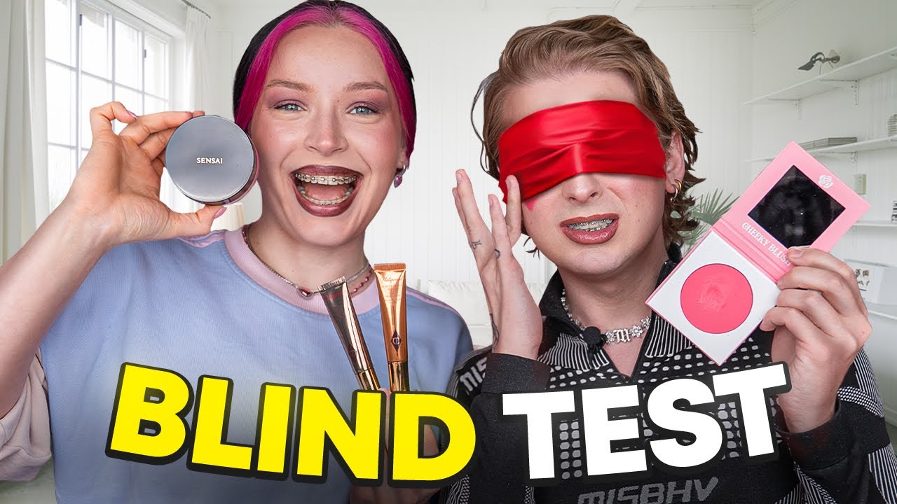 BLIND TEST KOSMETYKÓW - TANIE VS DROGIE! - YouTube