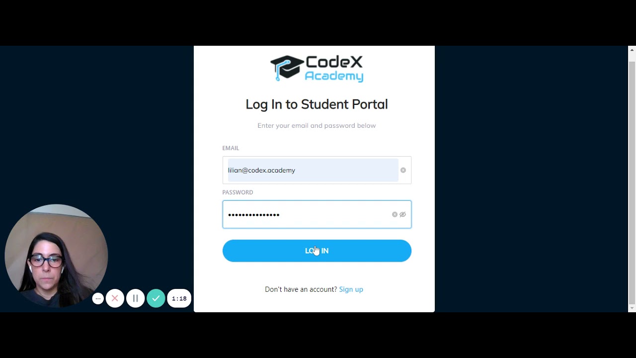 Student Portal - CodeX Academy - YouTube