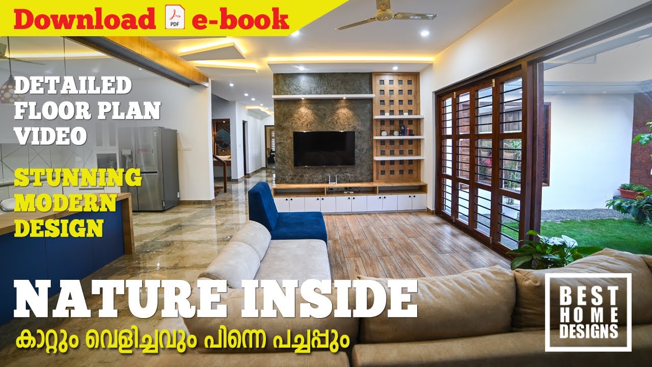 How to Build an Amazing Modern Home with Nature Inside | Plan | E-book ...