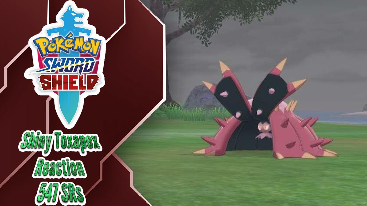 Shiny Toxapex! Pokemon Sword & Shield! - YouTube