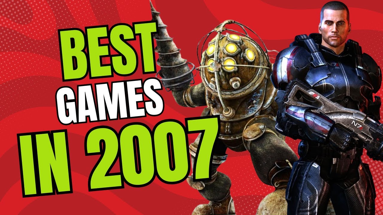 10 Best Video Games of 2007 - YouTube