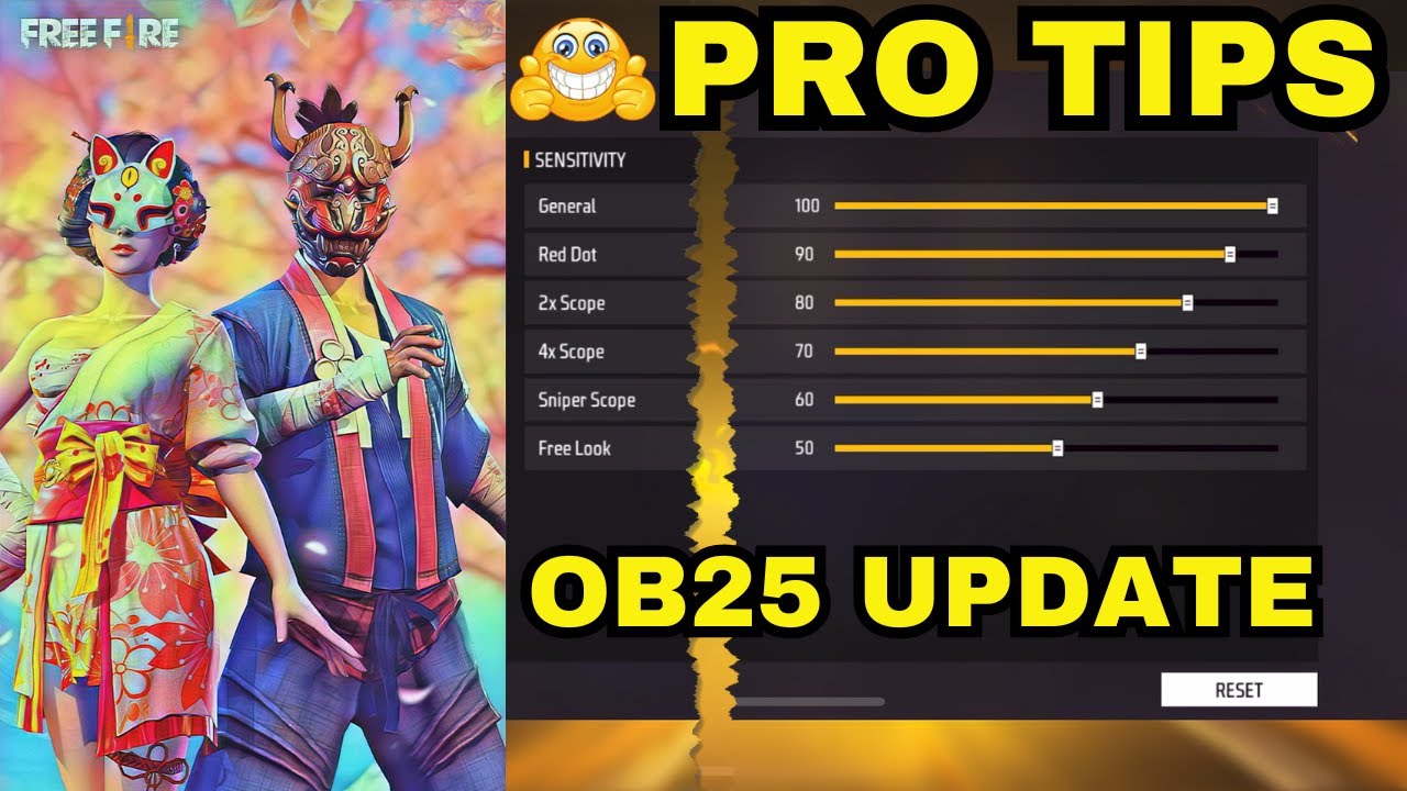 PRO TIPS AND TRICKS | FREE FIRE PRO PLAYER KAISE BANE | OB25 UPDATE ...