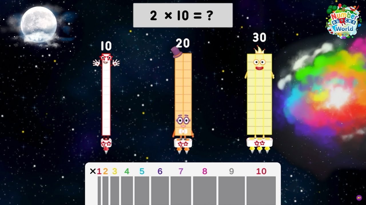 Numberblocks World | Learn How to Multiply | Numberblocks 10 | Fun ...