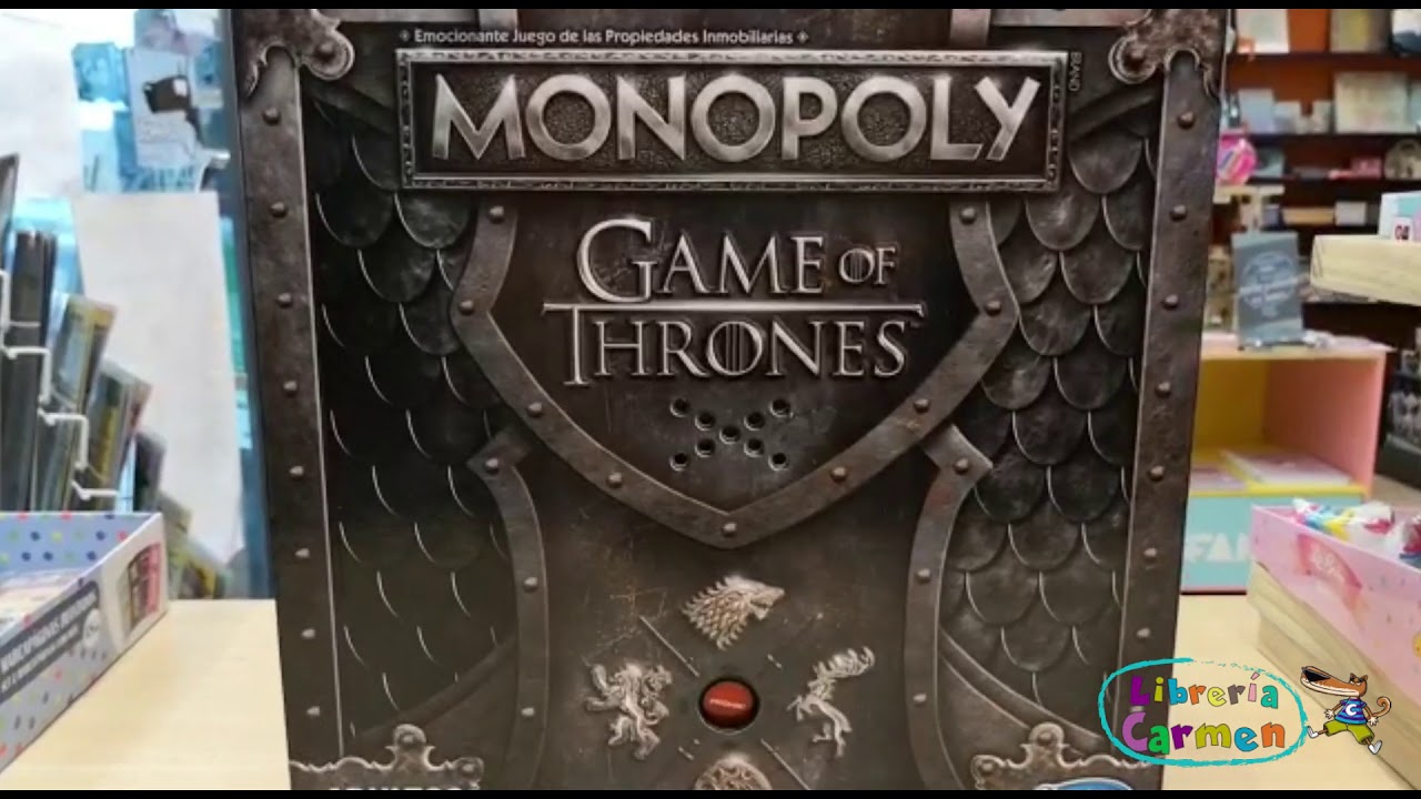 Monopoly Juego de Tronos - Librería Carmen - YouTube