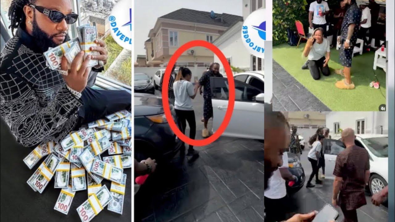 kcee gave out five cars to his workers - YouTube