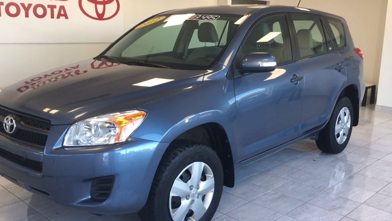 Blue 2012 Toyota RAV4 Base Review Newfoundland - Grand Toyota - YouTube