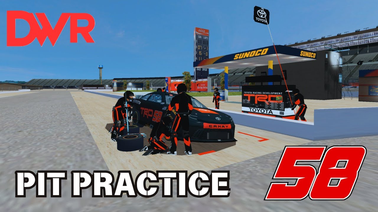 NR2003 DWR PIT PRACTICE - YouTube