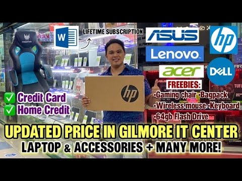 GILMORE LAPTOP UPDATED PRICE LIST 2023 ANG "DAMING FREEBIES" BEST ...