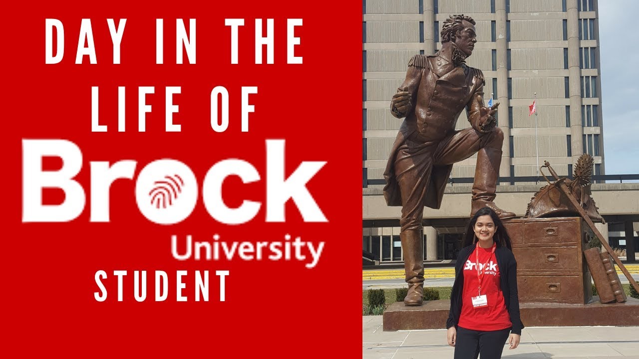 A Day In The Life of BROCK UNIVERSITY Student || Sadia Hasan Vlog #1 ...