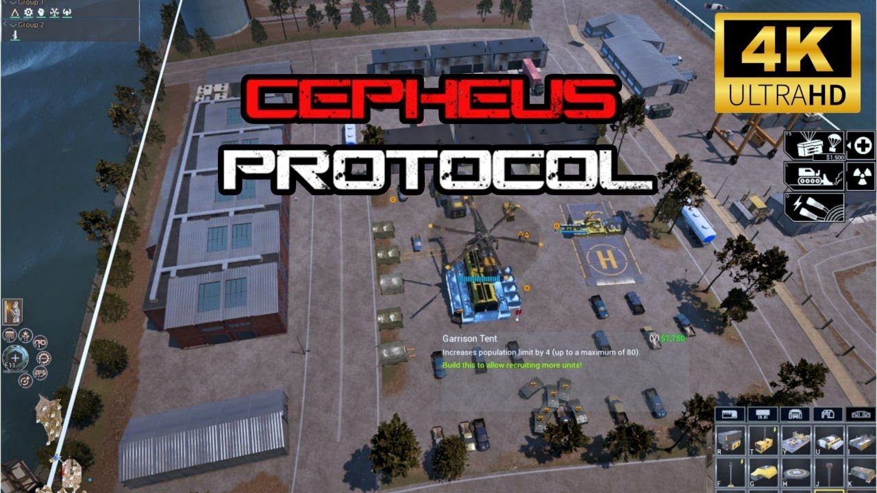 Cepheus protocol (2020) zombie strategy Ep1 4K gameplay - YouTube